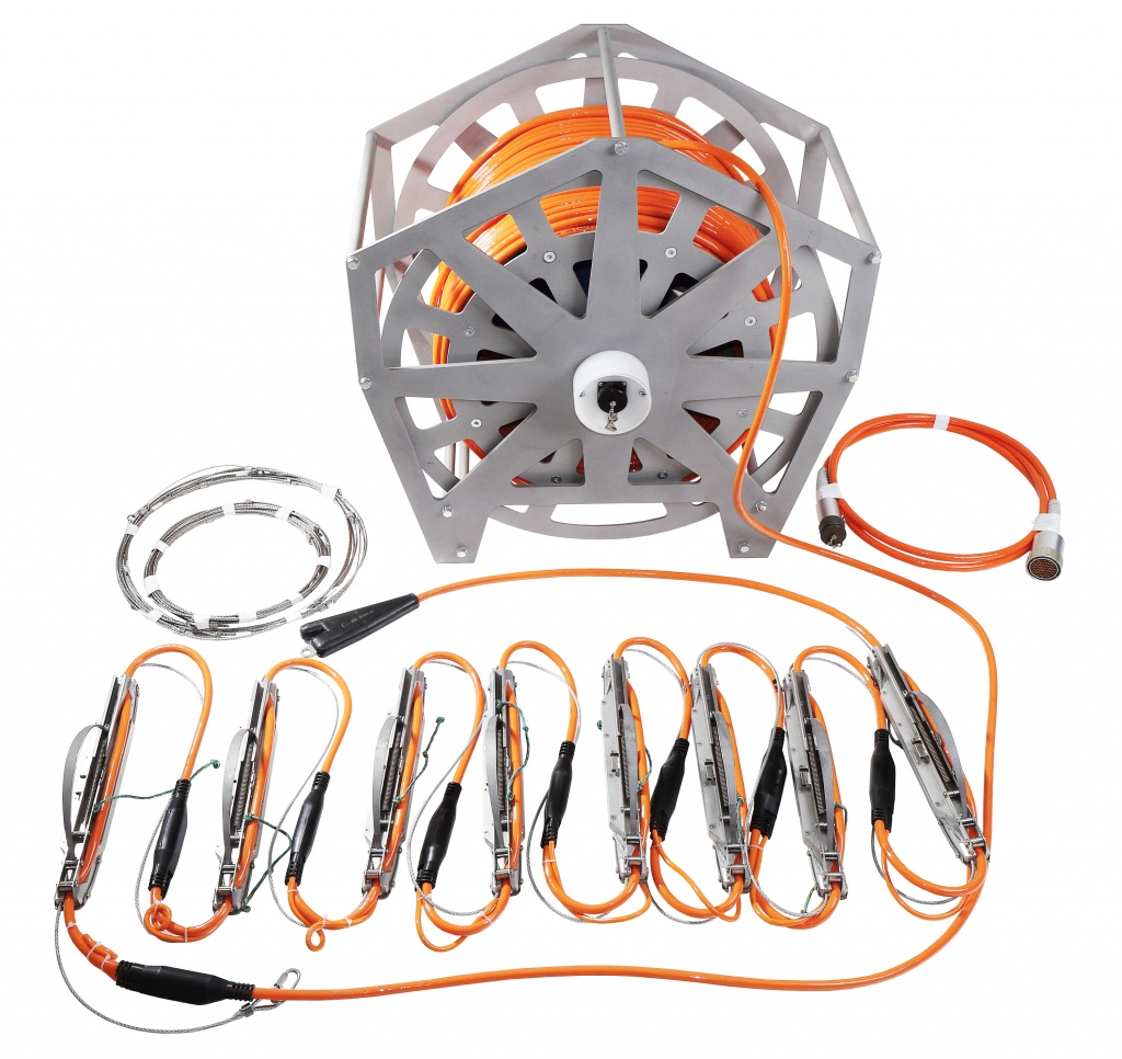 3C three-component borehole seismic geophone for VSP vertical seismic
