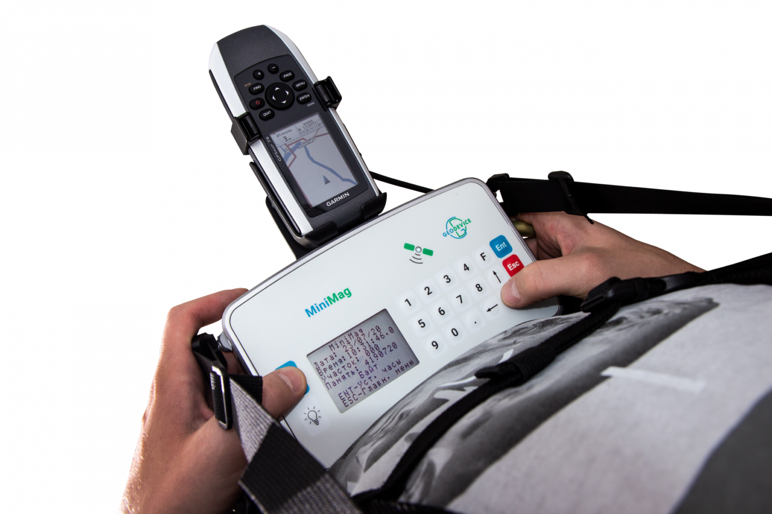 Magnetics high-precision cesium vapour magnetometers mineral explore