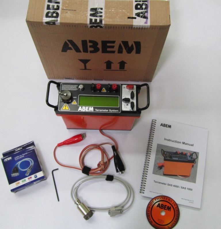 Electrical Resistivity Tomography ERT Induced polarisation IP Imaging